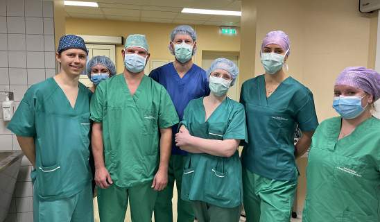 Stradiņa slimnīcas Ķirurģijas klīnikā veikta unikāla krūtsga... — Doctus